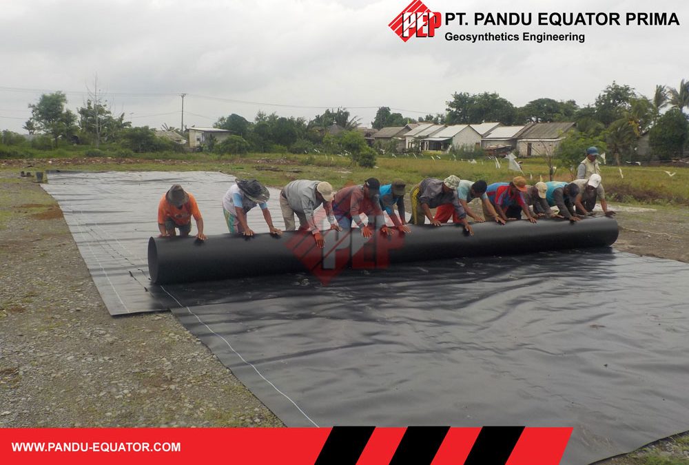 geomembrane-embung-bekasi-2 | PT Pandu Equator Prima